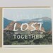 Let's Get Lost Together Greeting Card - Travel Card - Love Card - Photo ...