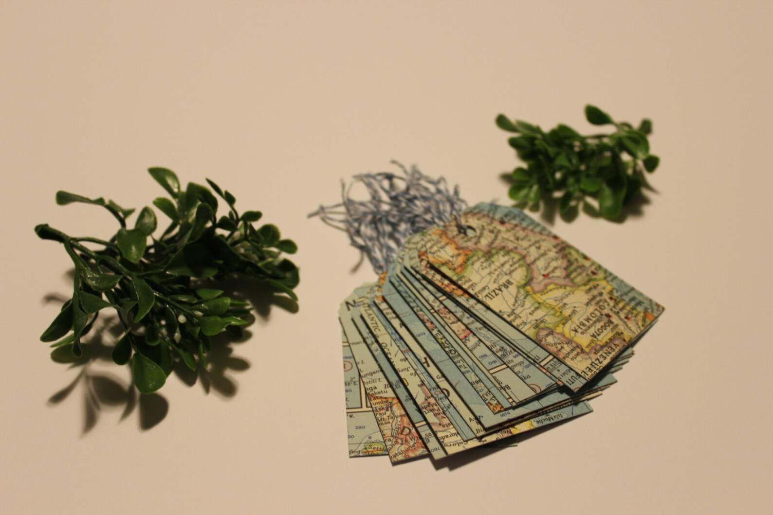 Vintage Map Gift Tags World & Atlas Map - Etsy