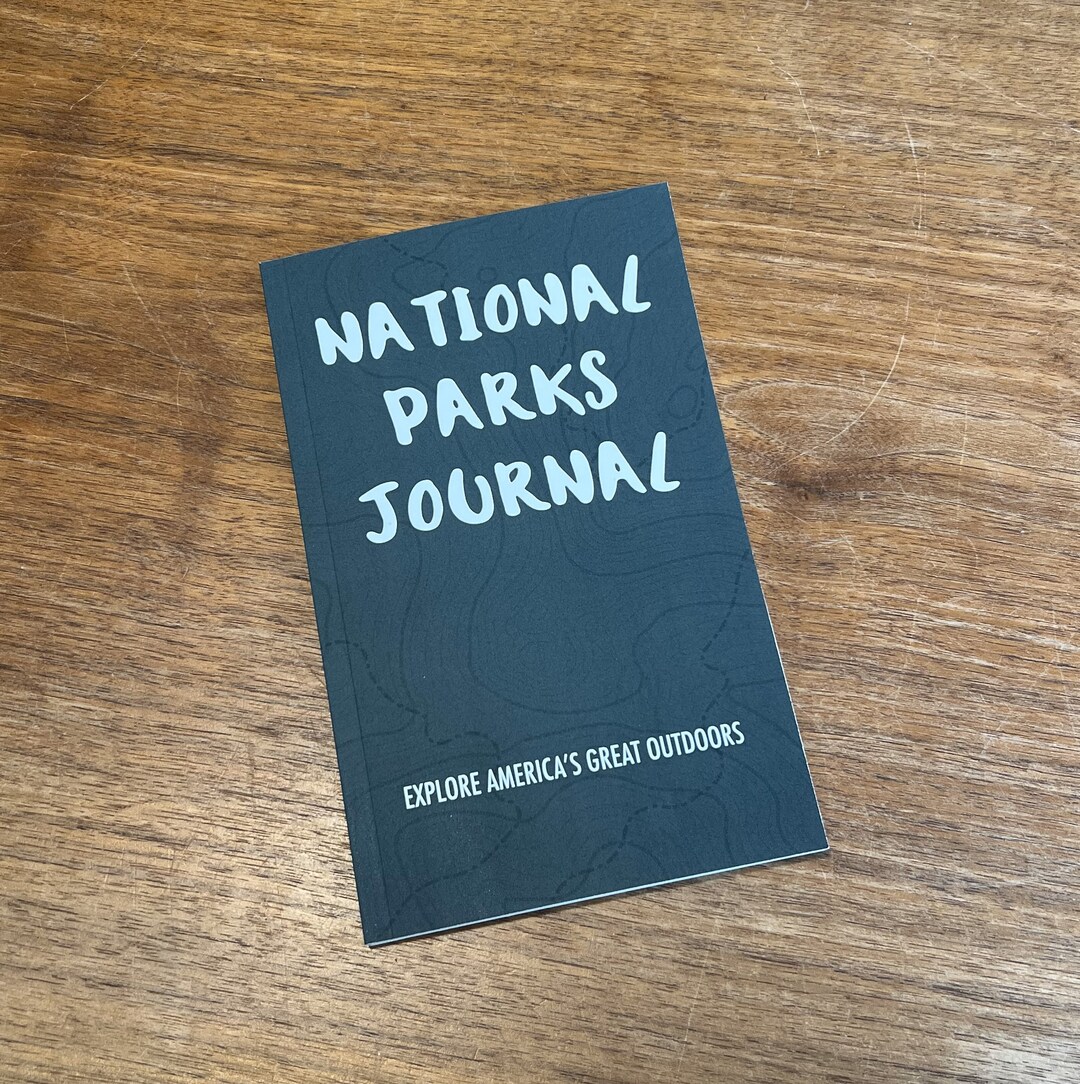 National Parks Journal W/ Prompts and 63 Park Checklist | Park Travel ...