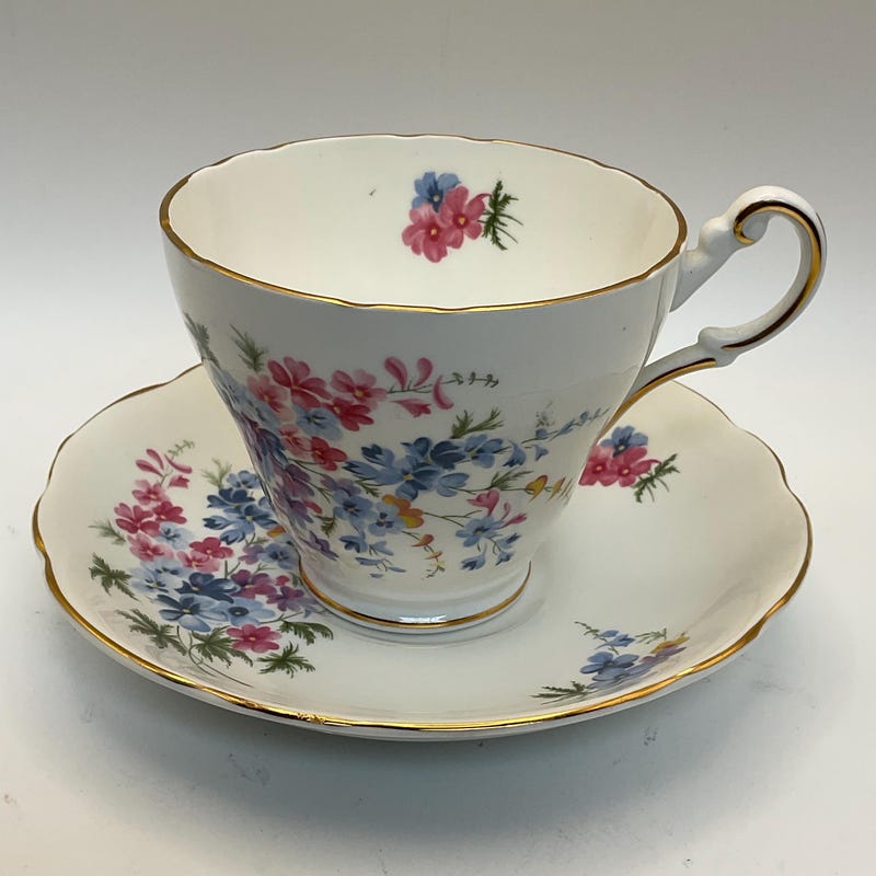 Bone China Floral - Etsy