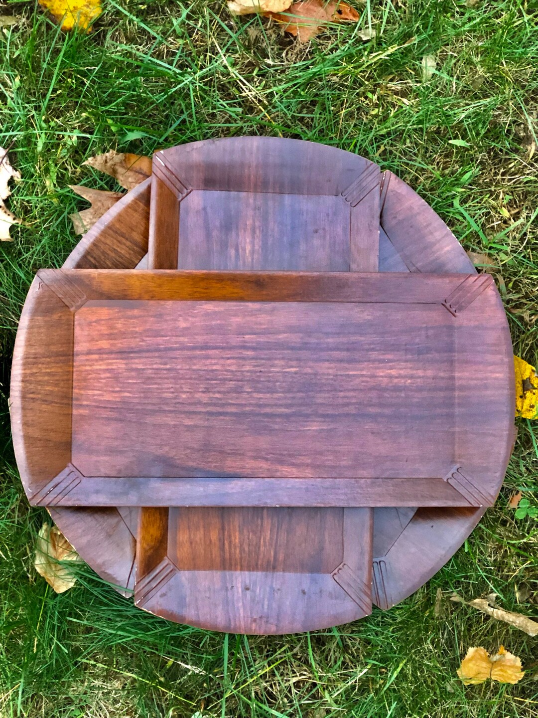 Vintage Hasko Trays 1940’s Set of Four (4) Buffet All Purpose Trays Lap ...