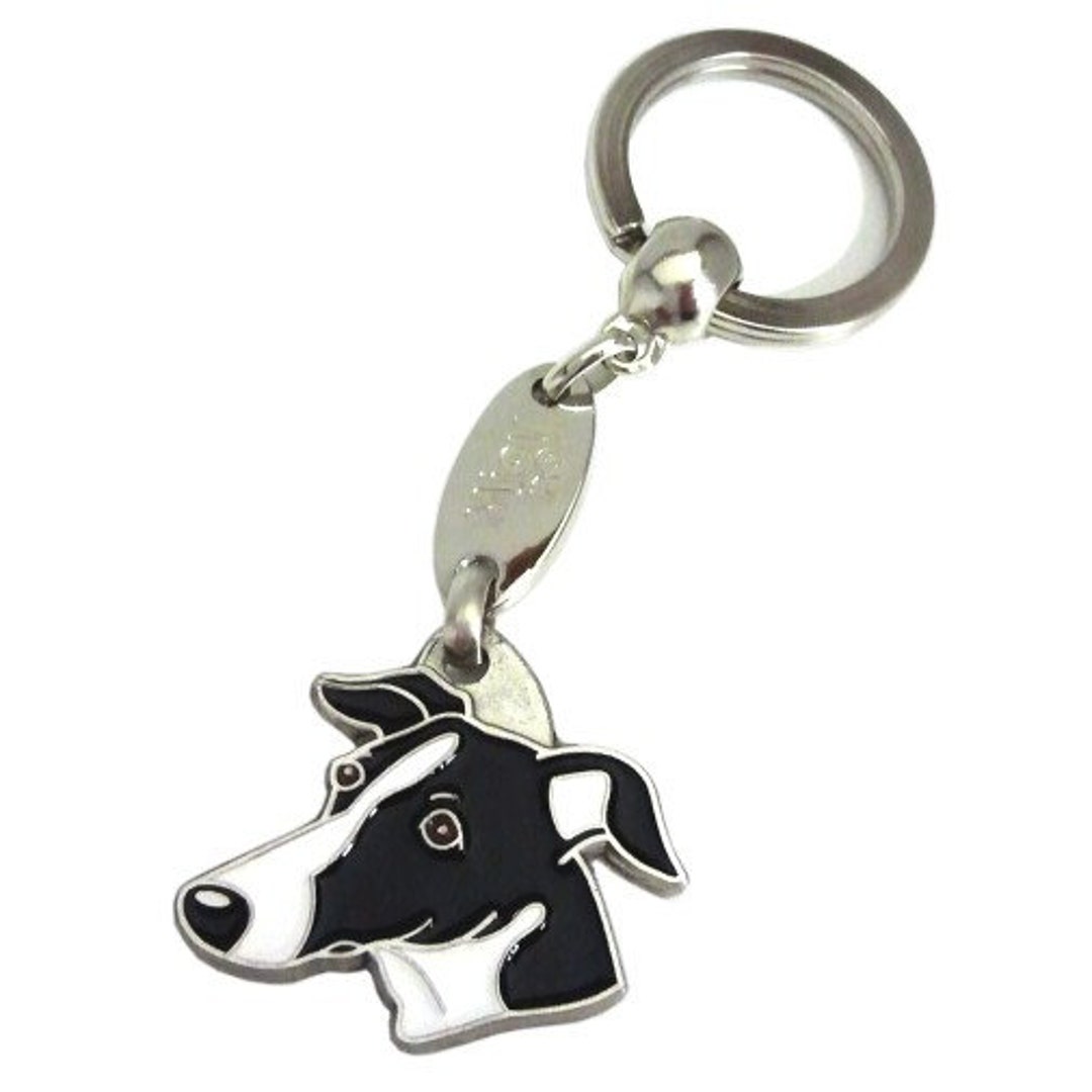 Key Ring Mjavhov Sighthound whippet Greyhound With - Etsy