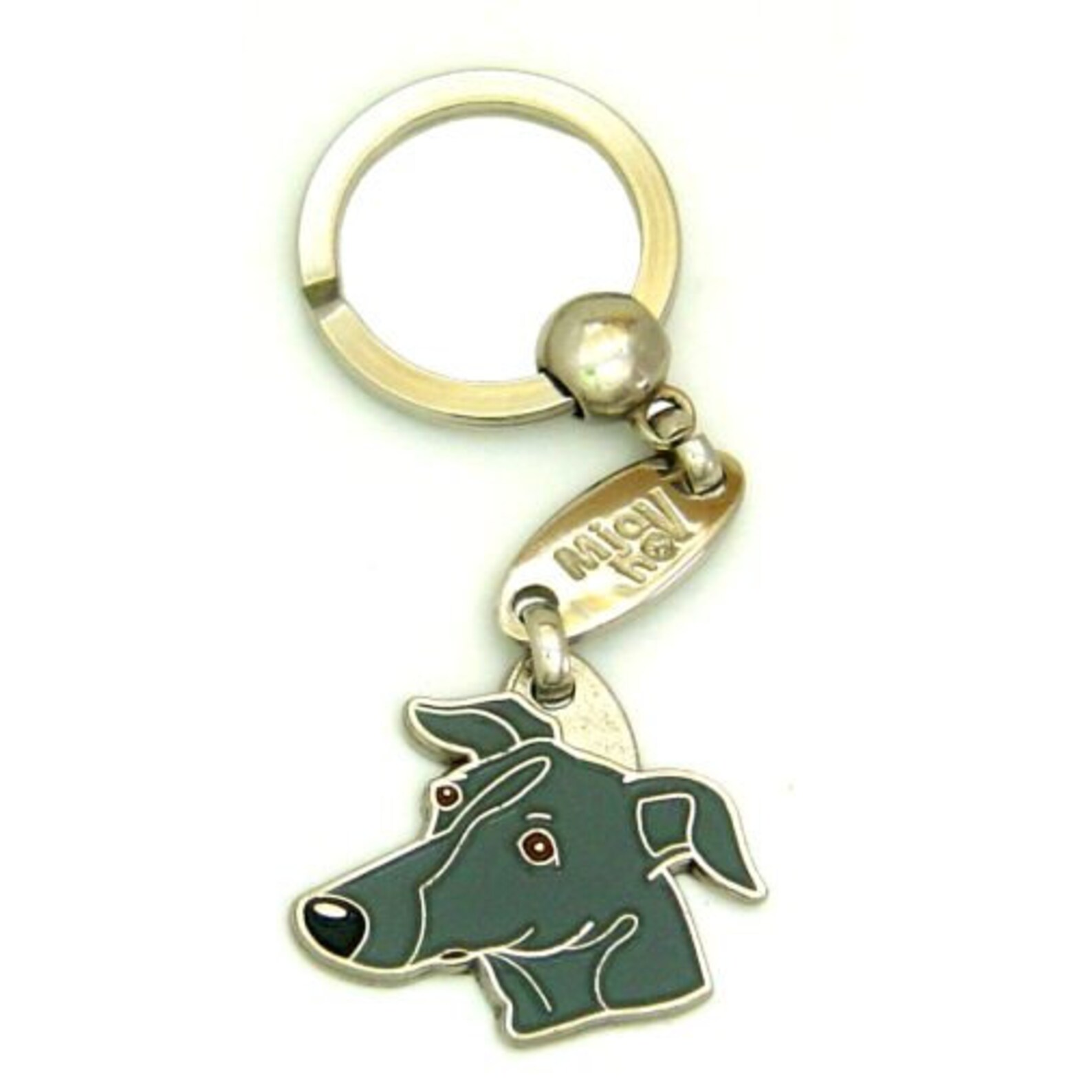 Key Ring Mjavhov Sighthound whippet Greyhound With - Etsy