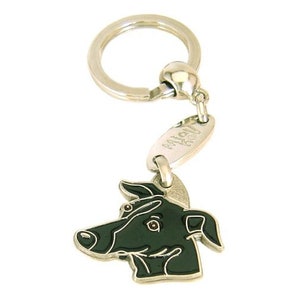 Key Ring Mjavhov Sighthound whippet Greyhound With - Etsy