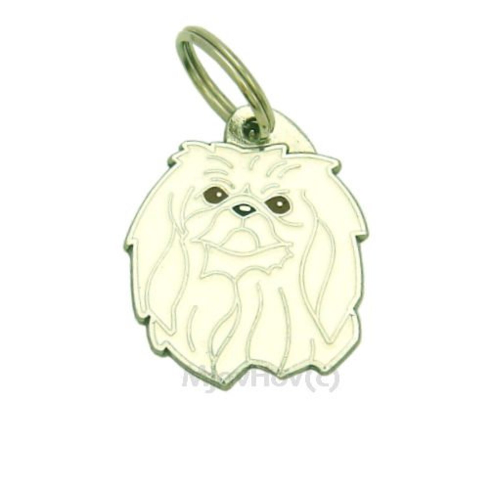 Personalised, Stainless Steel, Breed Pet Tag, Pekingese - Etsy
