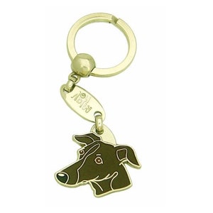Key Ring Mjavhov Sighthound whippet Greyhound With - Etsy