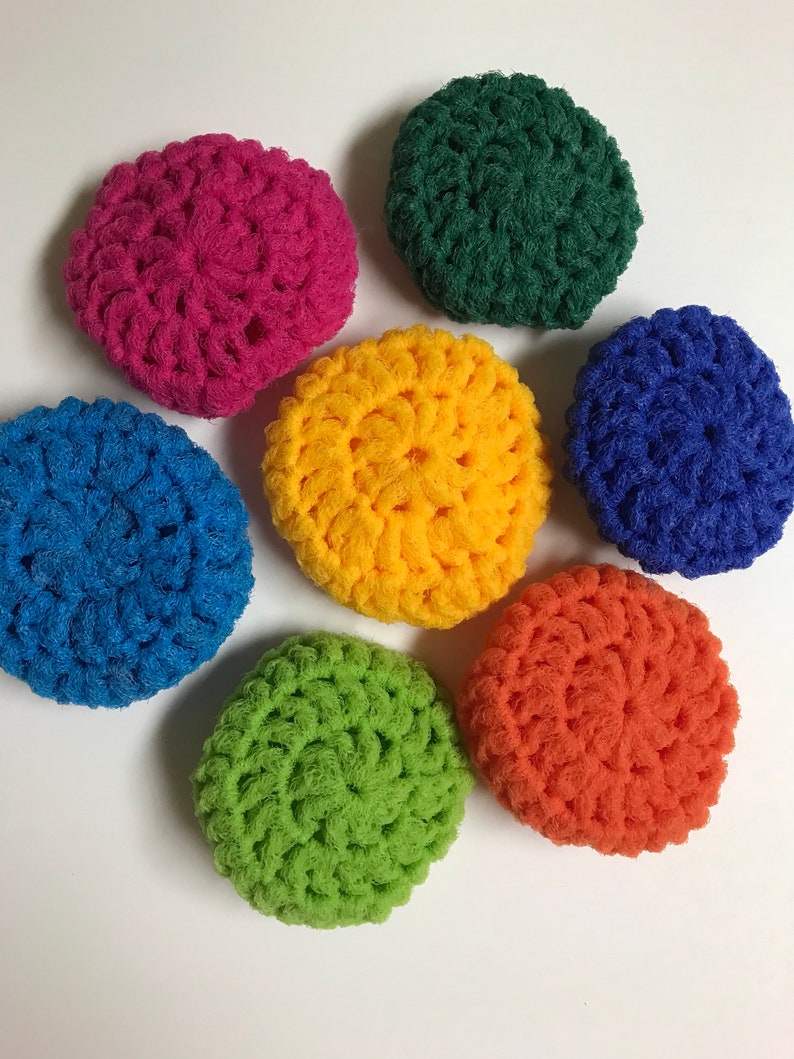 Scrubbie Pattern for Nylon Netting Dish Scrubbies, This is a PDF - Etsy