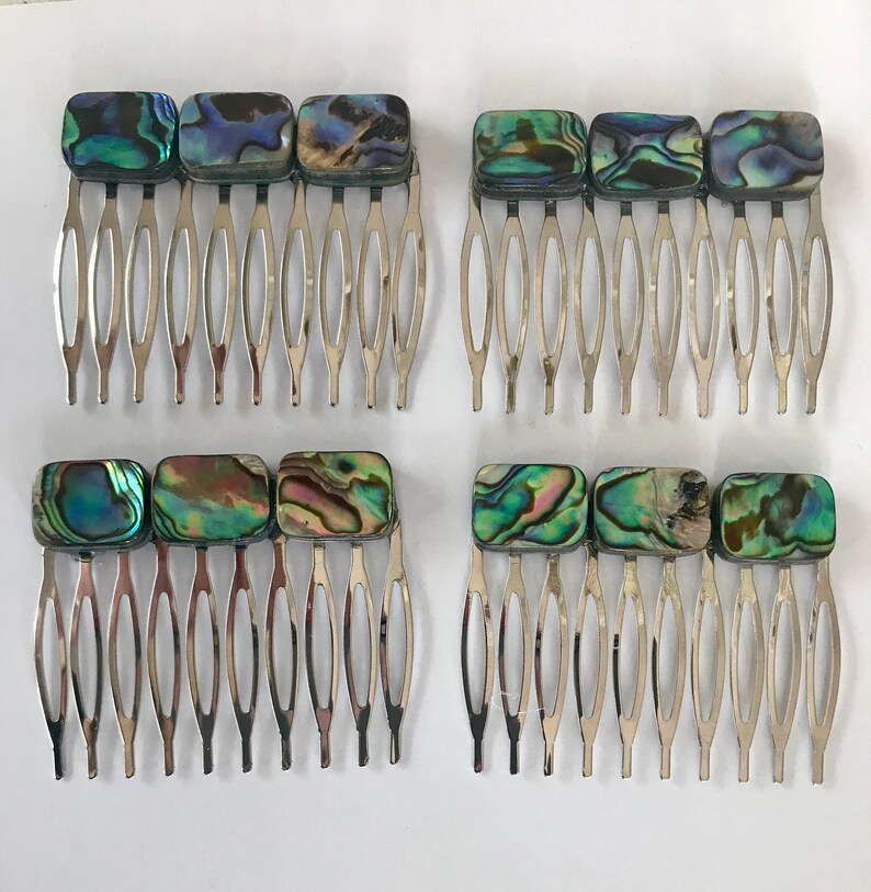 Stunning Abalone Shell Hair Comb - Etsy
