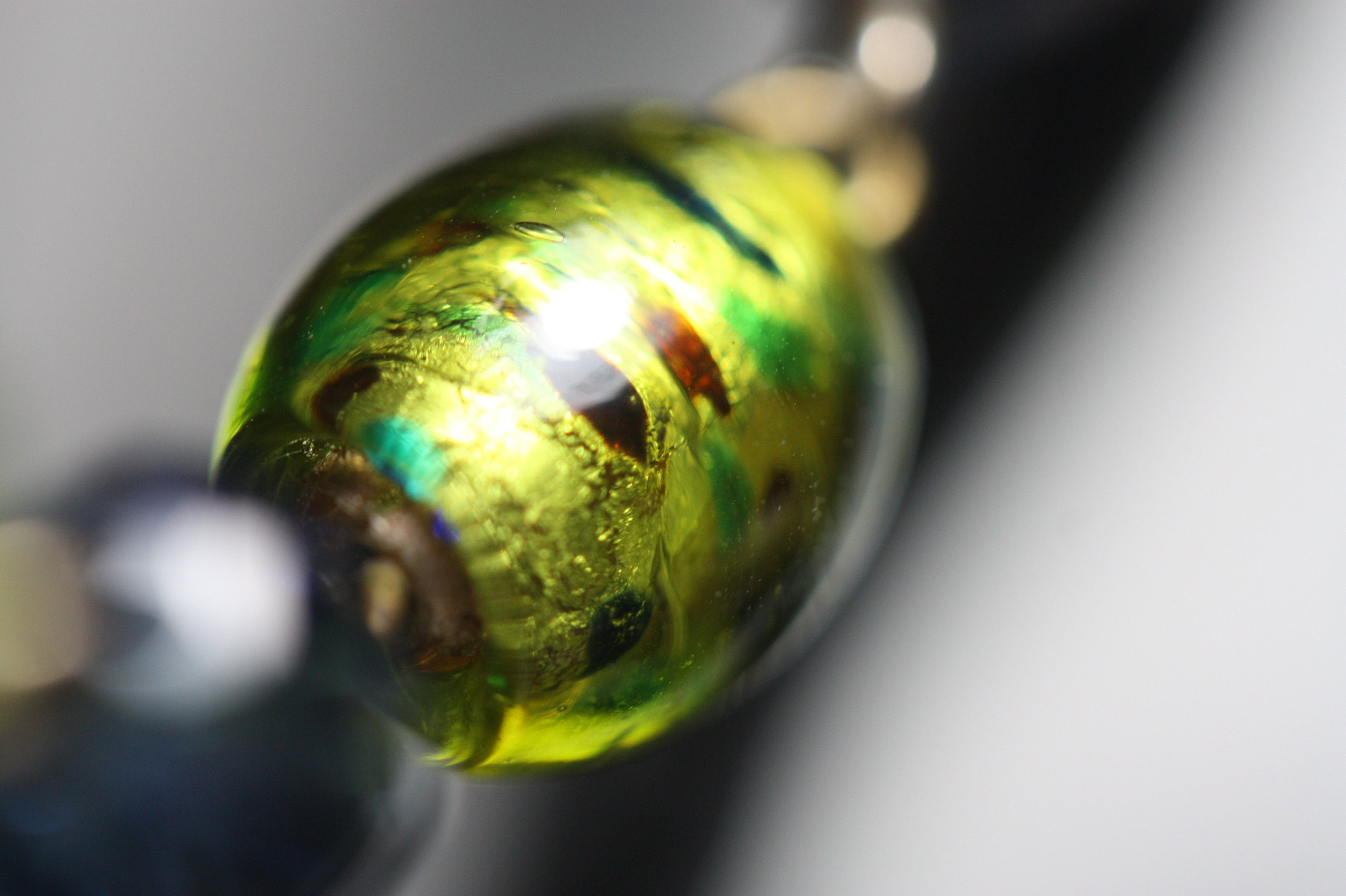 Faceted Art Glass Crystal Bracelet Made of Vintage Components - Etsy