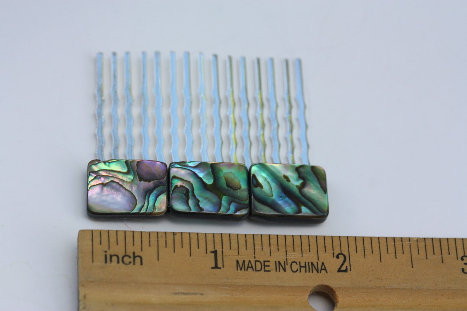 Stunning Abalone Shell Hair Comb - Etsy