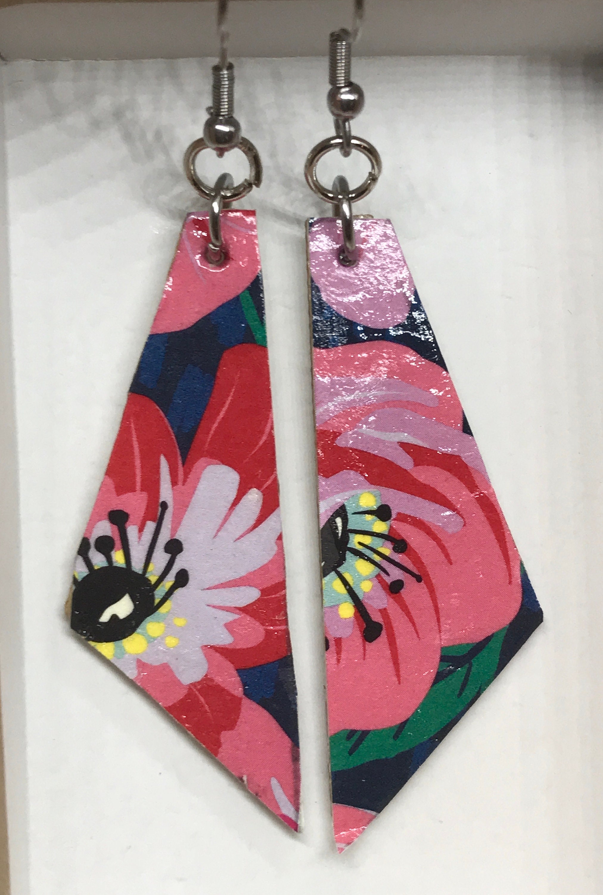 Unique Handmade Earrings Made of Mixed Materials Specialty - Etsy