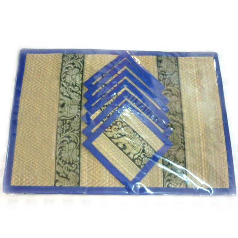Thai Handmadehandmade Products Reed Placemat 24 X 35 Cm. - Etsy