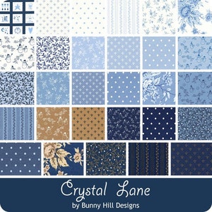 Moda Crystal Lane Charm Pack by Bunny Hill Designs Moda Fabrics IN ...