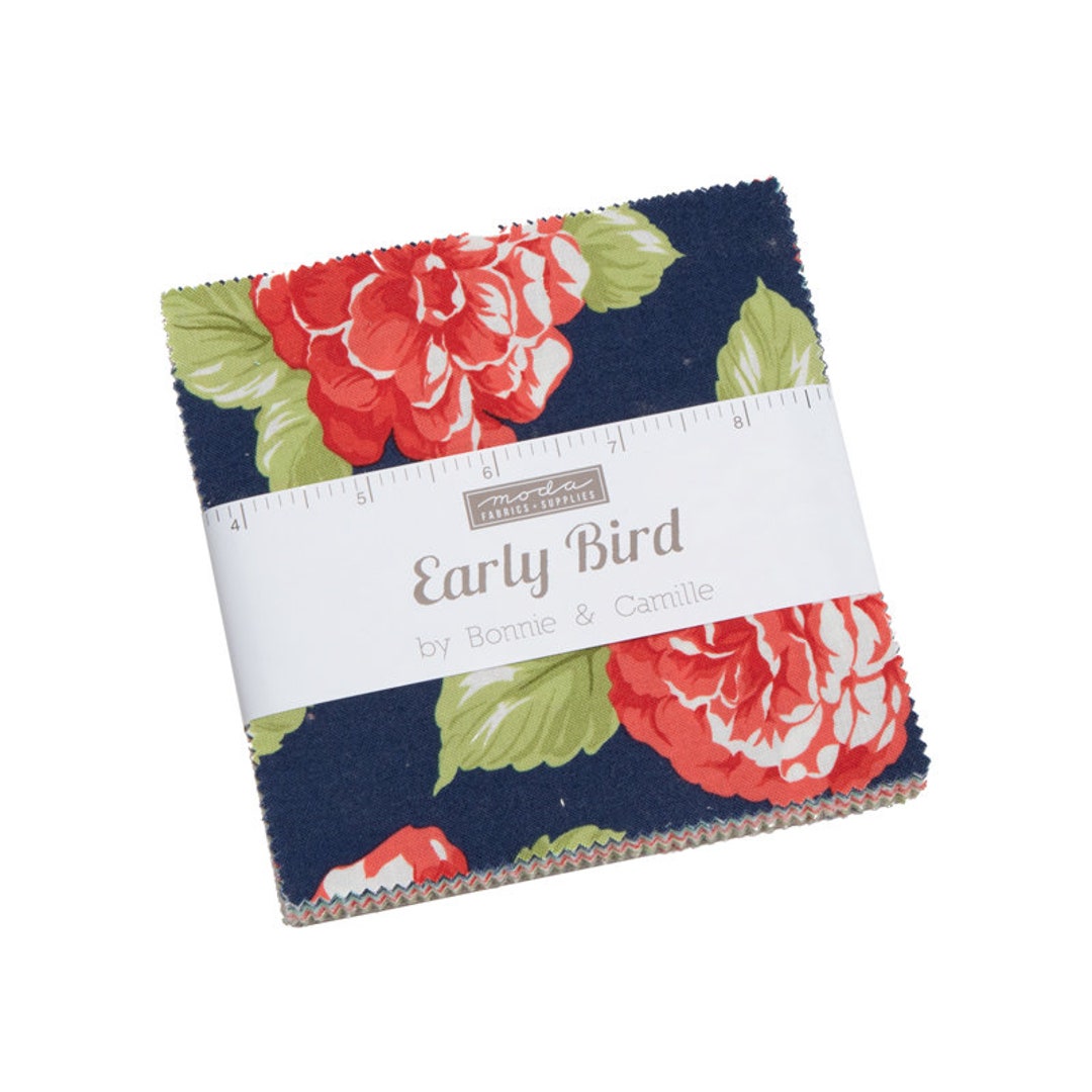 Early Bird Charm Pack by Bonnie and Camille for Moda Fabrics - IN STOCK ...
