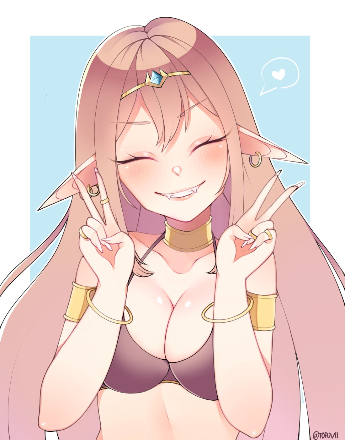 Closed Custom Fullbody Anime Commission Digital Art Vtuber Dnd
