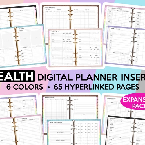 Business Entrepreneur Digital Planner Inserts Templates Pack - Etsy