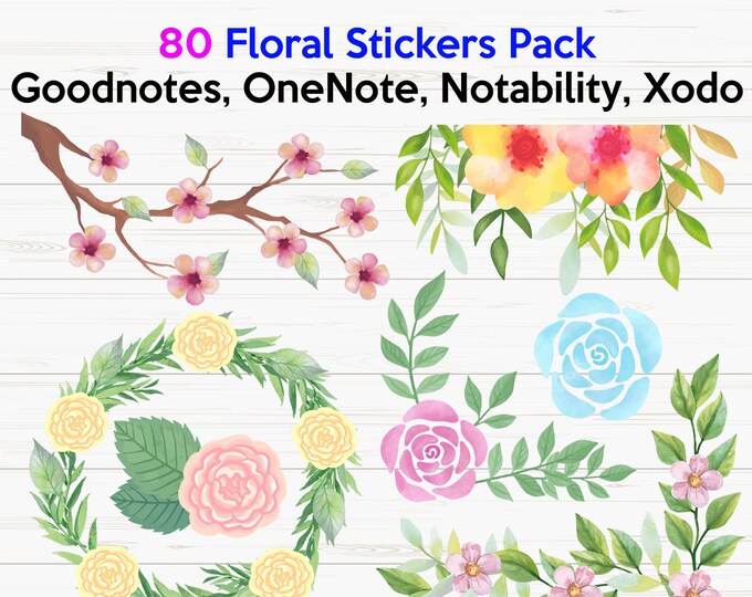 Digital planners and stickers by HappyDownloads on Etsy