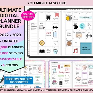 Goal Digital Planner Goal Setting Digital Planner Goal Tracker Digital ...