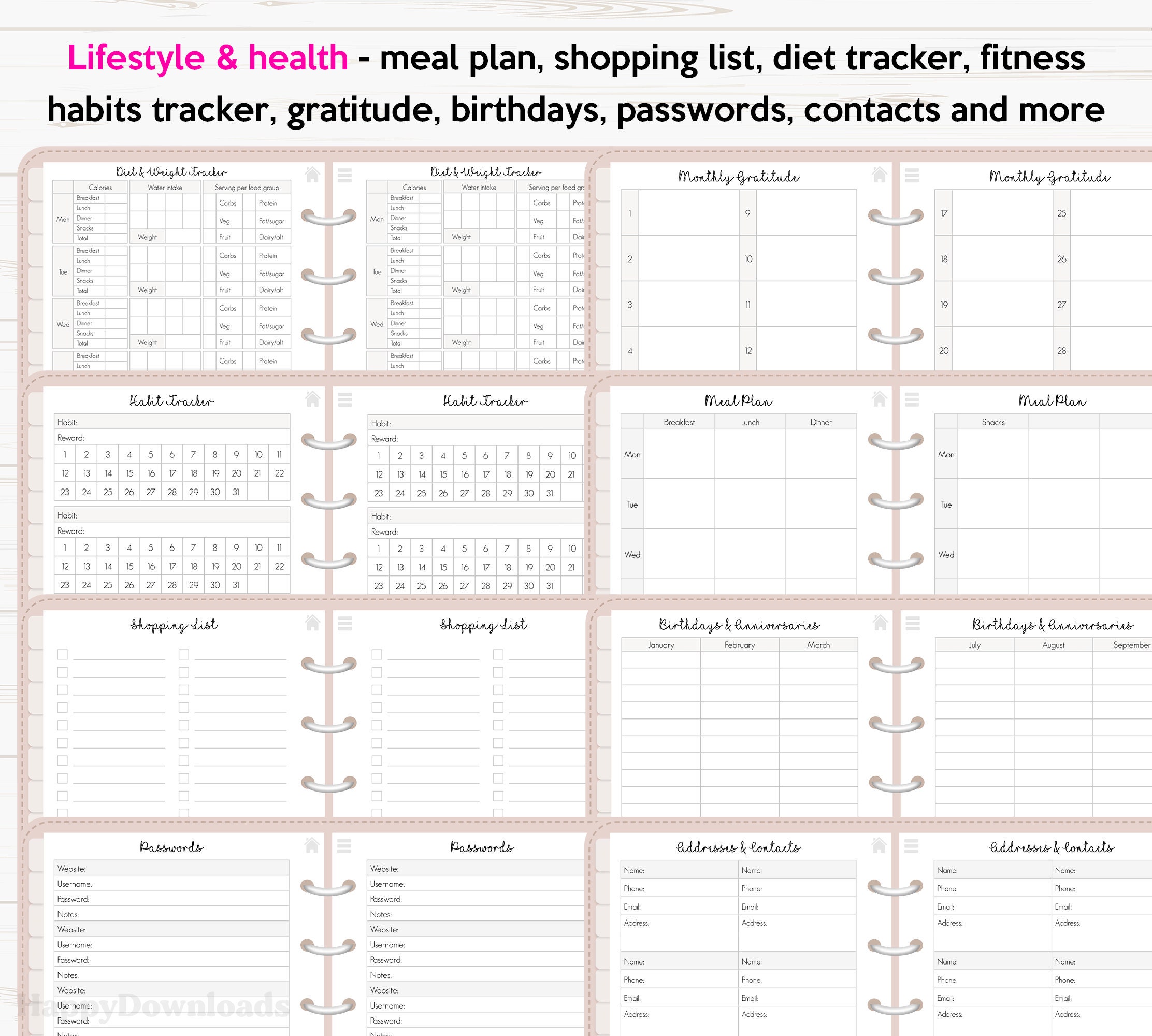 Onenote Teacher Planner 2025 2026 & Undated, Teacher Digital Planner ...
