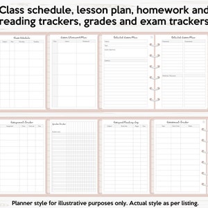 Teacher Onenote Digital Planner Templates Inserts Pack NOTEBOOK - Etsy