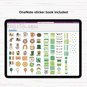 St Patrick's Day Digital Stickers, St Patricks Stickers, Holiday ...