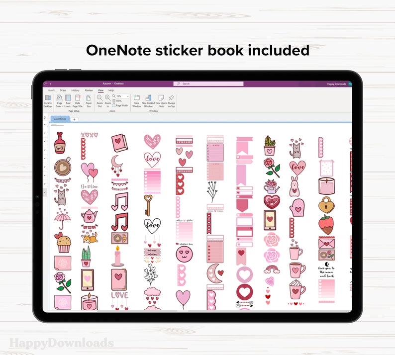 Valentine's Day Digital Stickers Valentines Stickers - Etsy