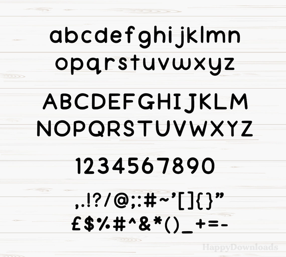 Neat Handwritten Font Neat Handwriting Font Handwriting | Etsy UK