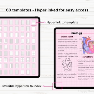 Digital Note Paper Templates, iPad Notetaking, Notepaper Template ...