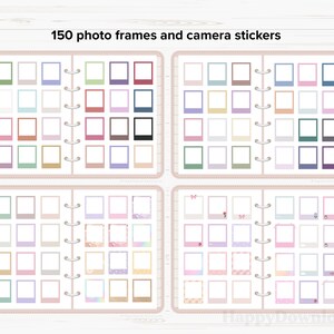 Photo Frames Digital Stickers, Picture Frame Stickers for Photos ...