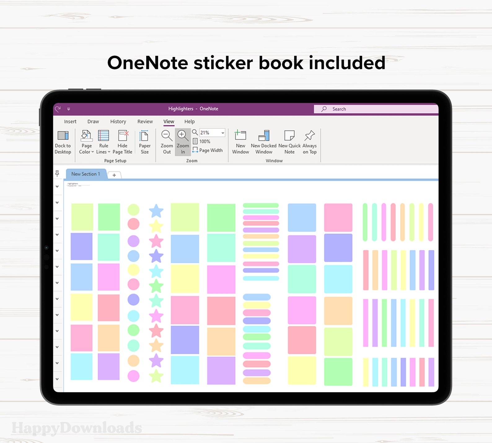 Highlighter Digital Stickers Transparent Highlighter - Etsy
