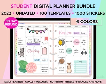 Student Planner Digital | Etsy