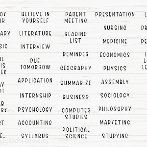 Student Stickers Digital, Digital Planner Stickers, Back to School ...