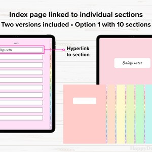 Portrait Digital Notebook With Tabs Goodnotes Notebook - Etsy