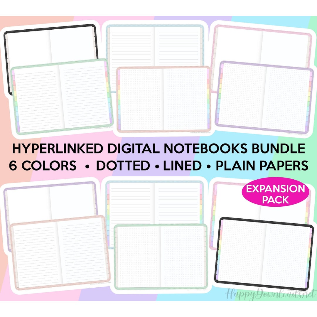 Digital Notebook Goodnotes Notebook iPad Notebook Student Digital ...