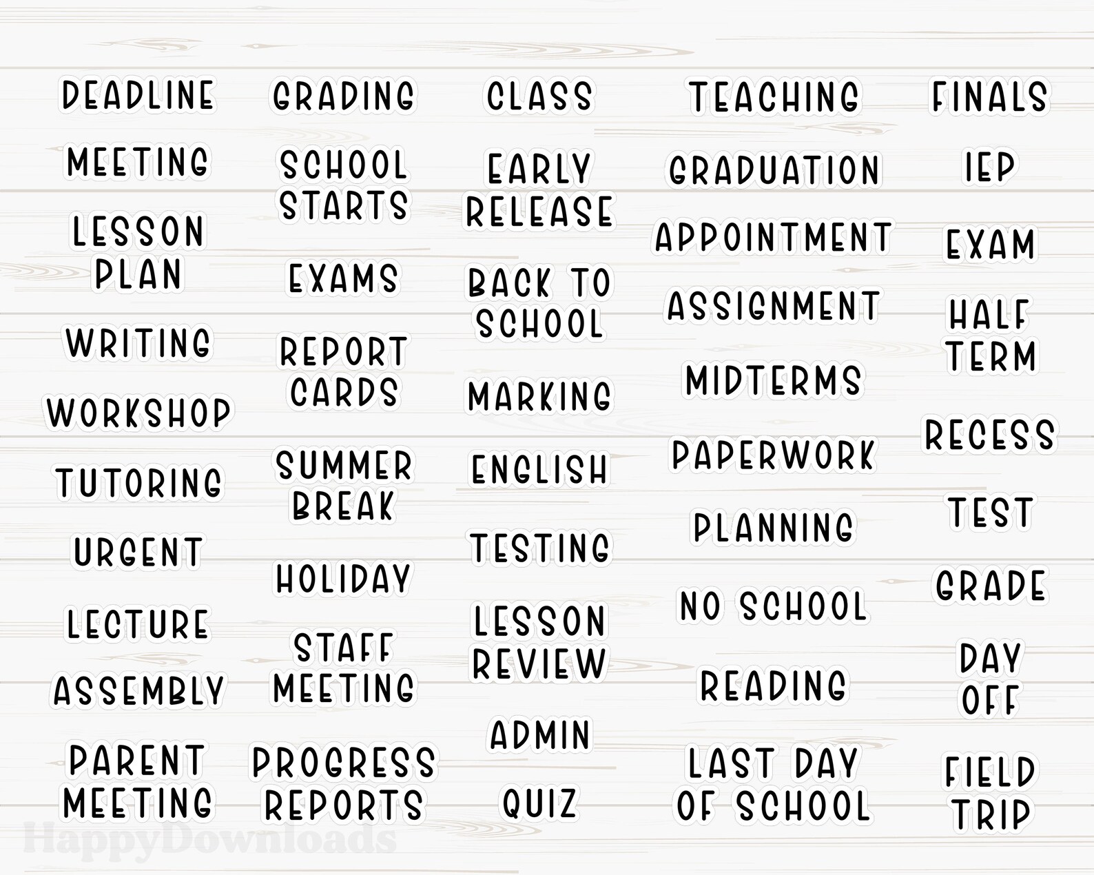 Teacher Stickers Digital, Teacher Digital Stickers, Classroom Stickers ...