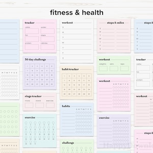 Trackers Digital Stickers, Digital Sticky Notes, Tracker Stickers ...