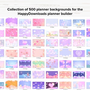 Custom Planner Backgrounds Collection for Happydownloads Landscape ...