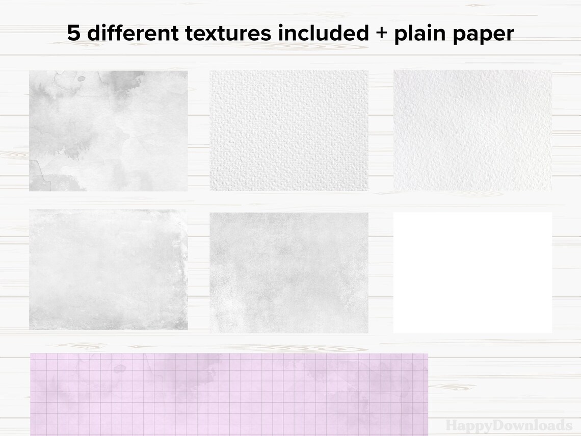 Digital Note Paper Templates Ipad Notetaking Notepaper - Etsy