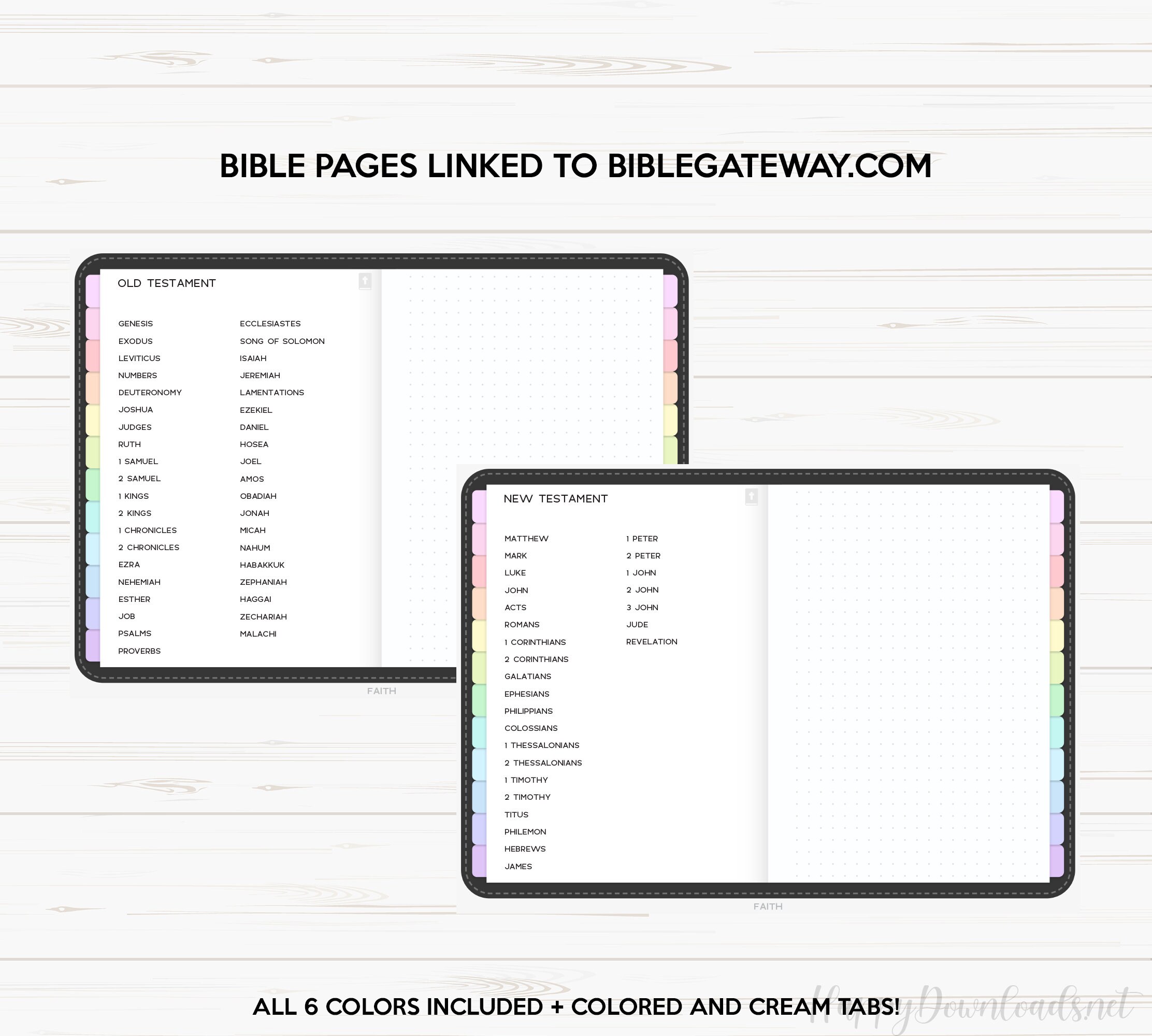 Faith Digital Planner Faith Planner Christian Planner Bible Study ...