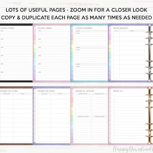 Faith Digital Planner Faith Planner Christian Planner Bible Study ...