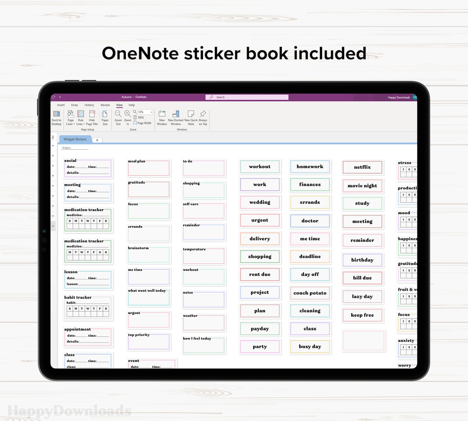Planner Widgets Digital Stickers Widget Stickers Reminder - Etsy
