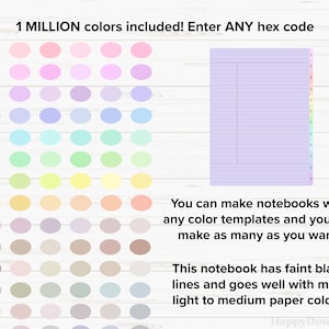 Portrait Digital Notebook With Tabs, Goodnotes Notebook, Student ...