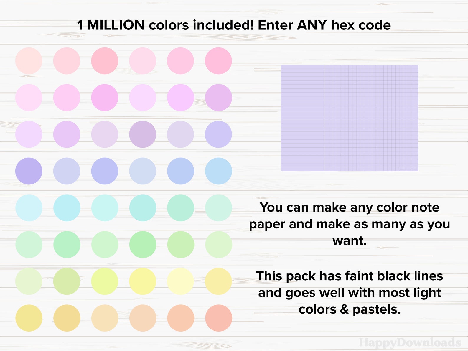 Digital Note Paper Templates Ipad Notetaking Notepaper - Etsy