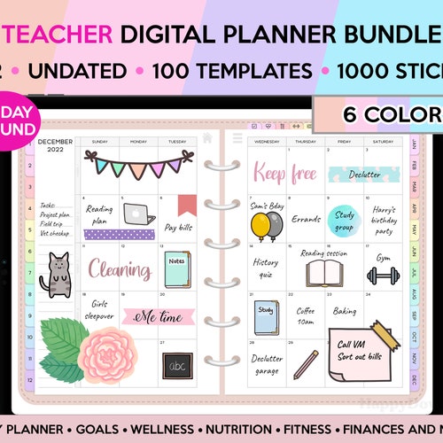 Ipad Planner Teachers Digital Planner for Ipad Planner | Etsy