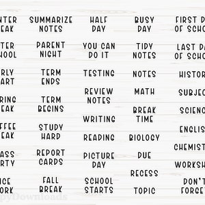 Student Stickers Digital, Digital Planner Stickers, Back to School ...