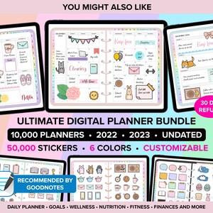 Mom Digital Planner Mom Planner Inserts Family Planner Goodnotes ...