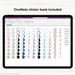 Moon Phases Digital Stickers, Moon Stickers, Goodnotes Stickers ...