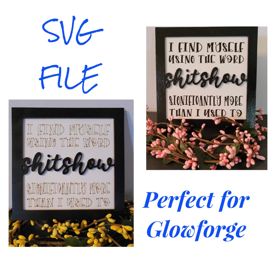 Shitshow SVG / Digital Download / Glowforge Ready - Etsy