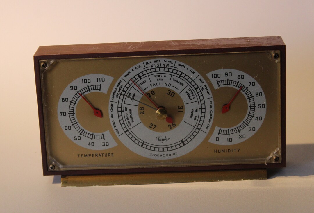 Taylor Instruments Altair Combination Stormoscope Barometer Desktop ...