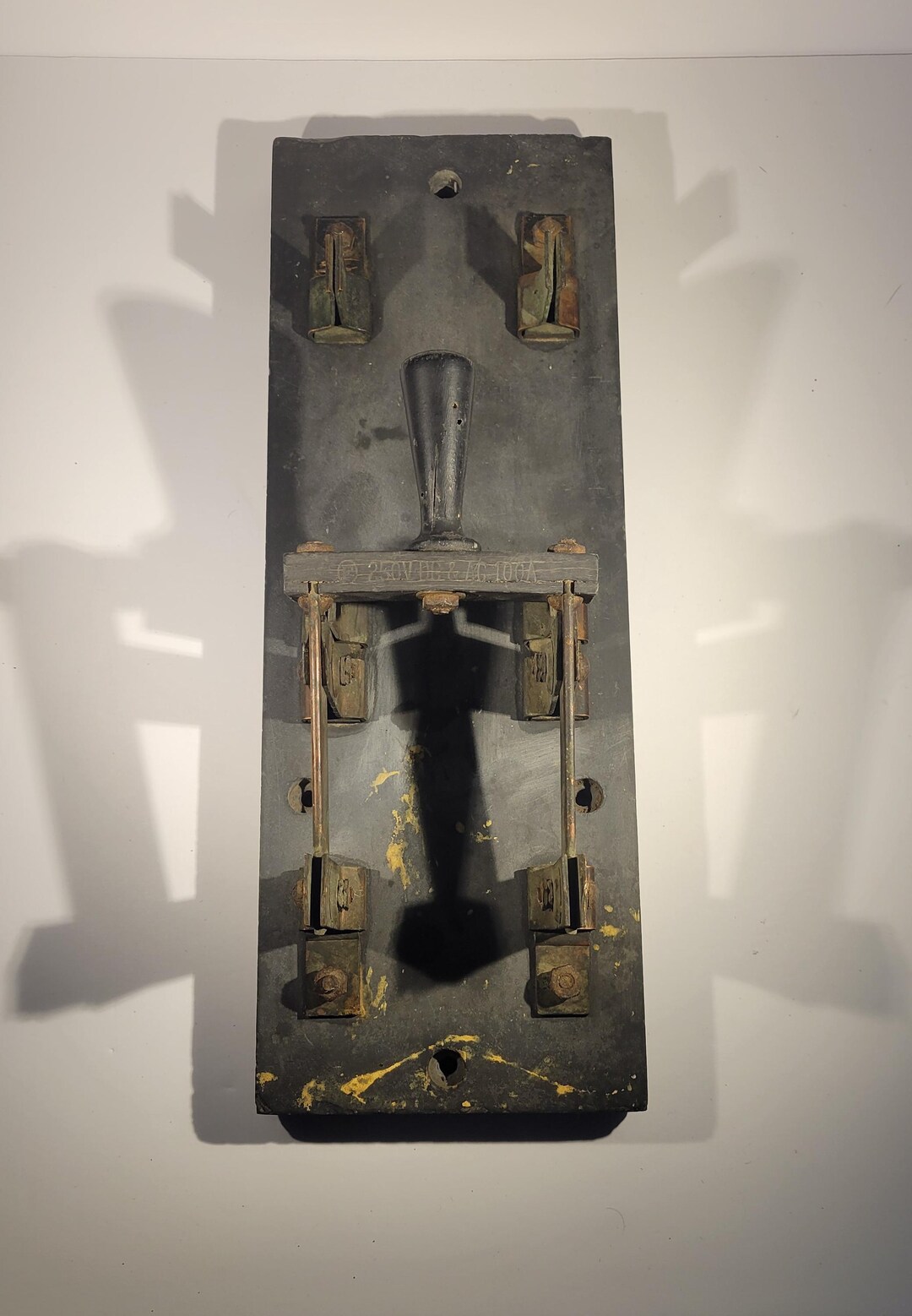 Antique Industrial Knife Switch | Steampunk Gothic Decor | Frankenstein ...